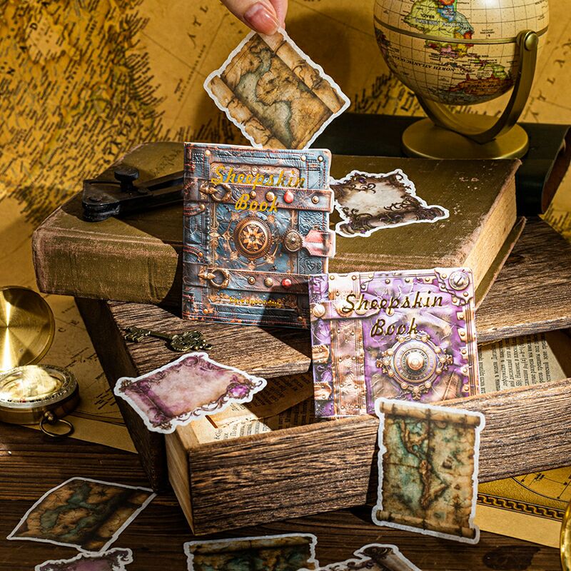 Vintage Scroll Stickers – Doodle Diarys