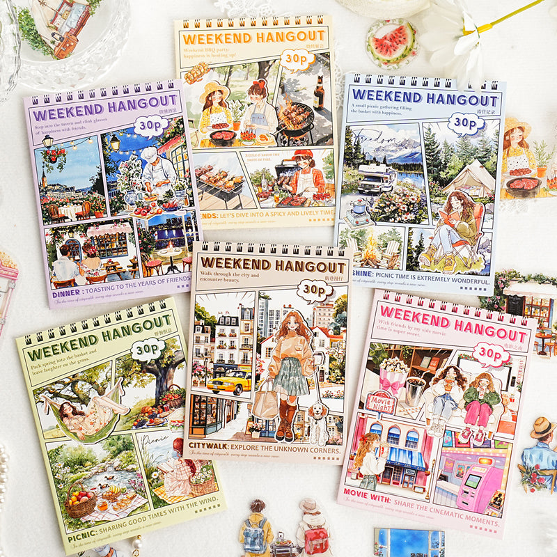 Little Gathering Stickers – Doodle Diarys