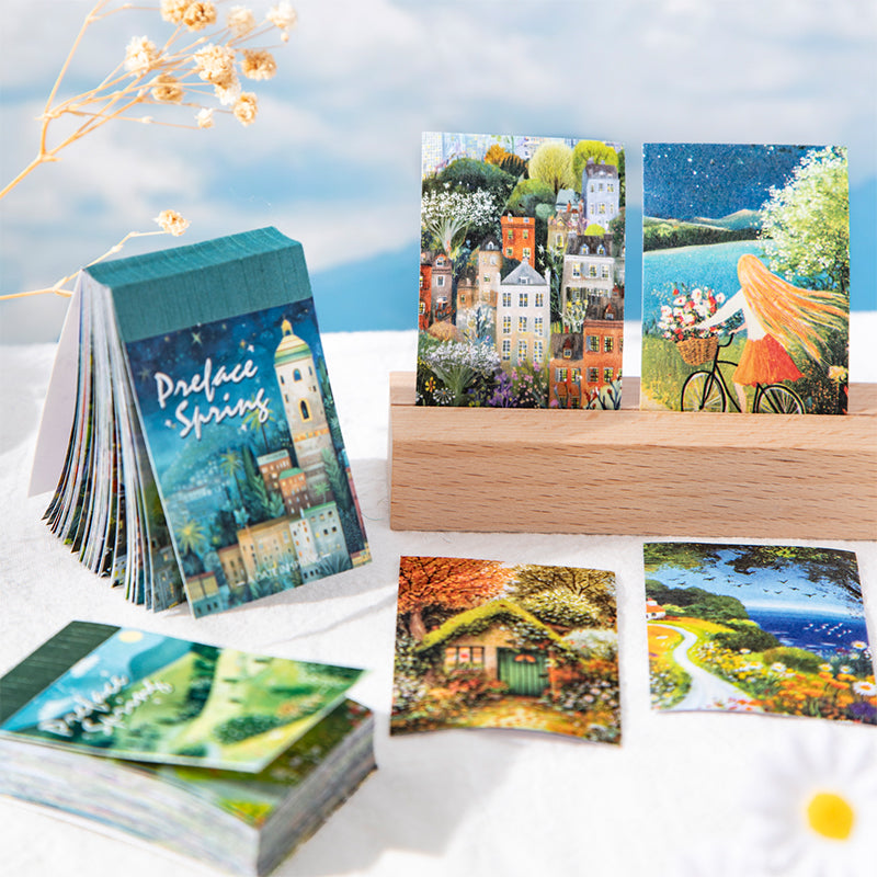 Early Spring Prelude Mini Sticker Book – Doodle Diarys