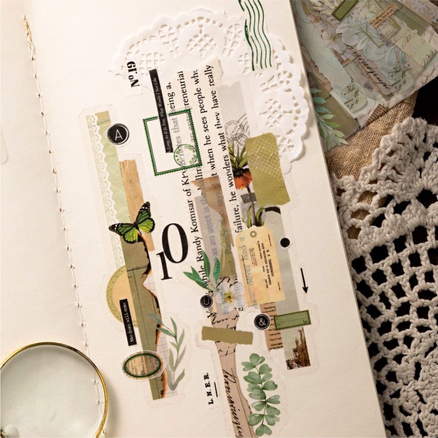 Paper Lab Collage Sticker – Doodle Diarys