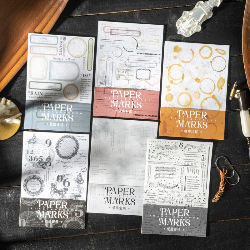 Paper Marks Rub-on stickers – Doodle Diarys