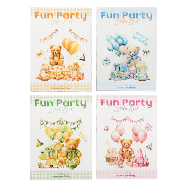Fun Party Sticker Book – Doodle Diarys