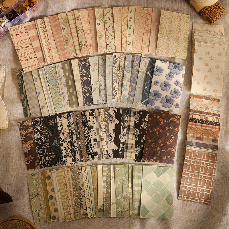 Embroidered Fabric Papers – Doodle Diarys