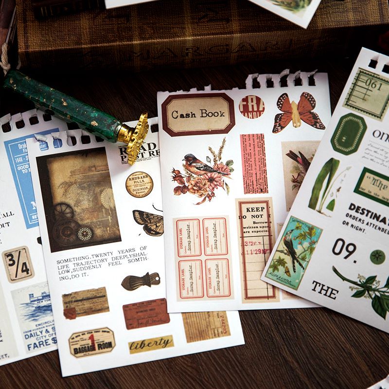 Vintage Time Machine Sticker Book – Doodle Diarys