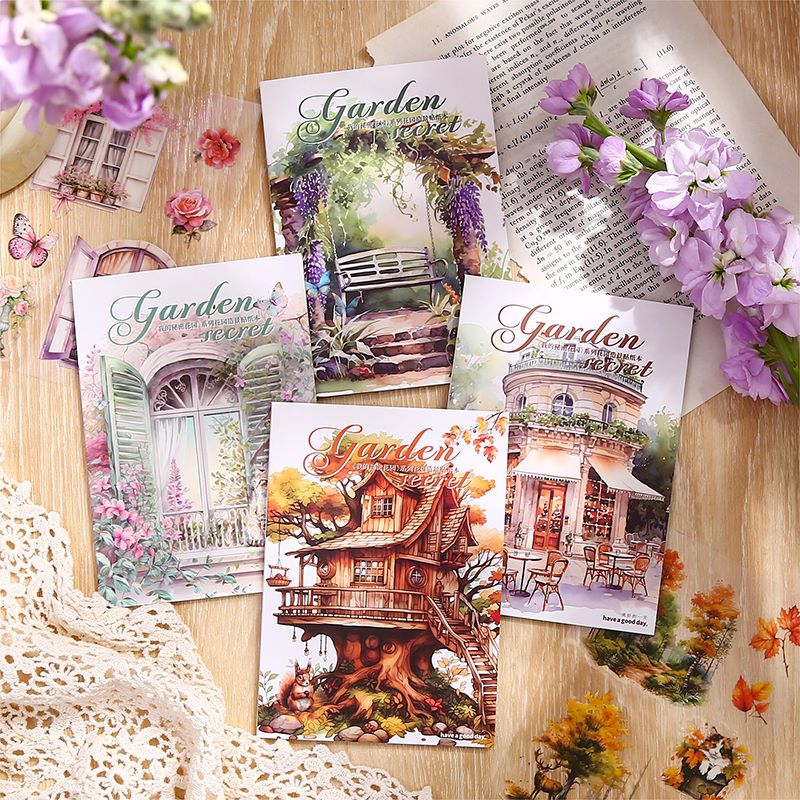 Secret Garden Sticker Book — Craft Stickers for Journaling ...