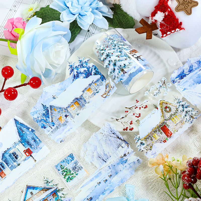 Winter Snow Scroll Tape – Doodle Diarys