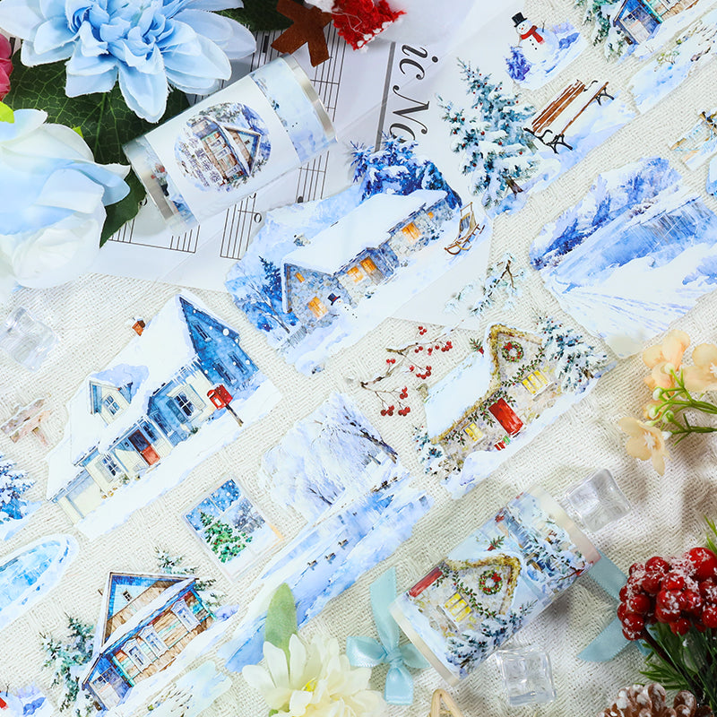 Winter Snow Scroll Tape – Doodle Diarys
