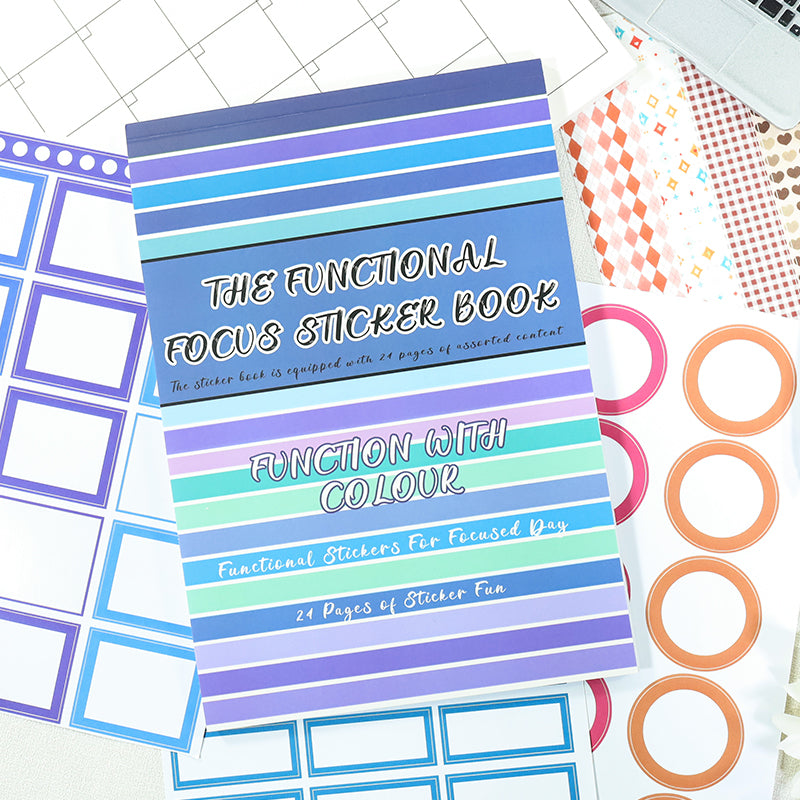 The Functional Focus Sticker Book – Doodle Diarys