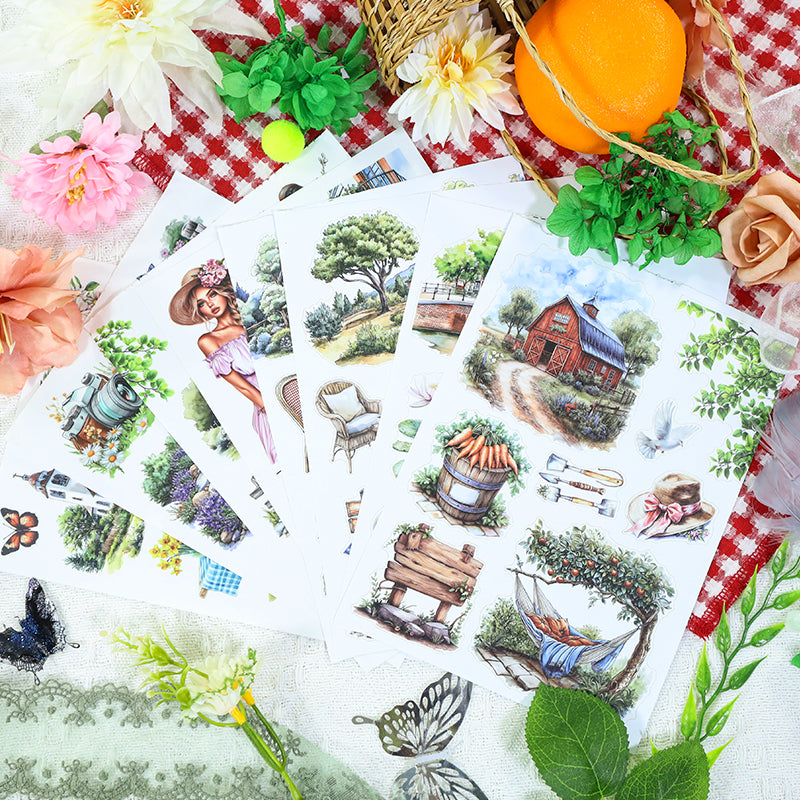 Rural Countryside Sticker Book – Doodle Diarys