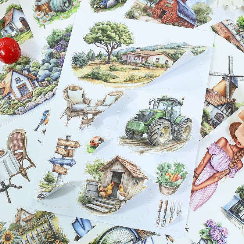 Rural Countryside Sticker Book – Doodle Diarys