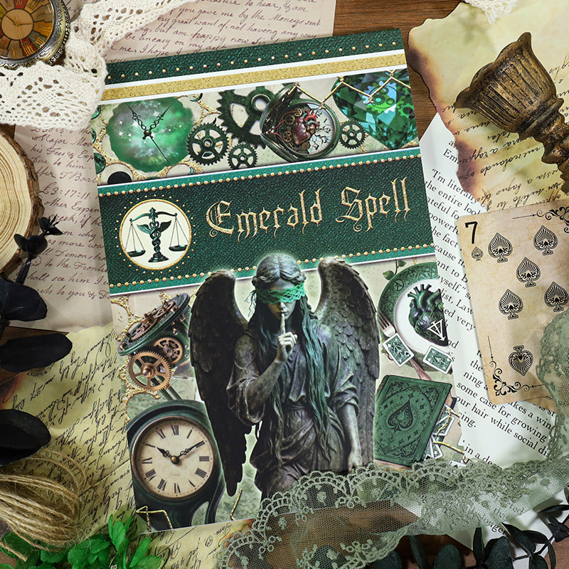 Emerald Spell Sticker Book – Doodle Diarys