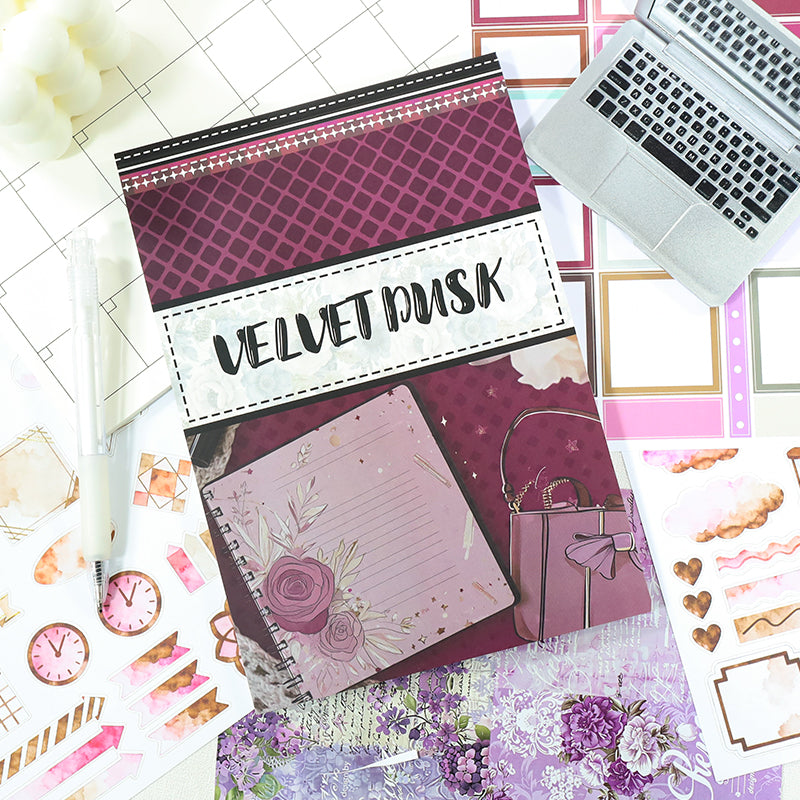 Velvet Dusk Sticker Book – Doodle Diarys