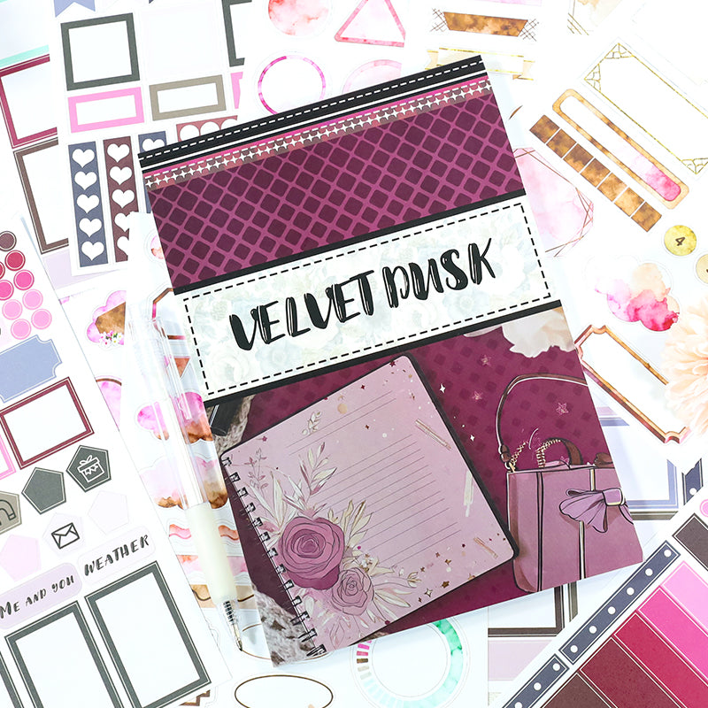 Velvet Dusk Sticker Book – Doodle Diarys
