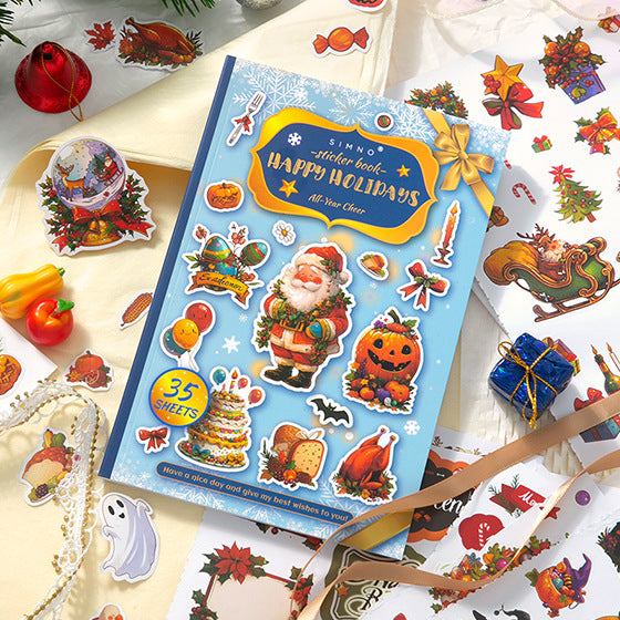 Happy Holiday Sticker Book – Doodle Diarys