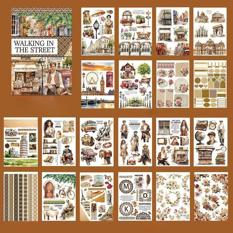 Walking in the Street Sticker Book – Doodle Diarys