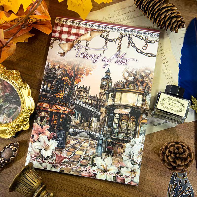 Vintage Rust Sticker Book – Doodle Diarys