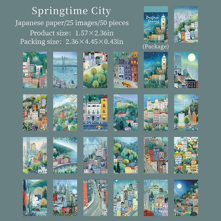 Early Spring Prelude Mini Sticker Book – Doodle Diarys