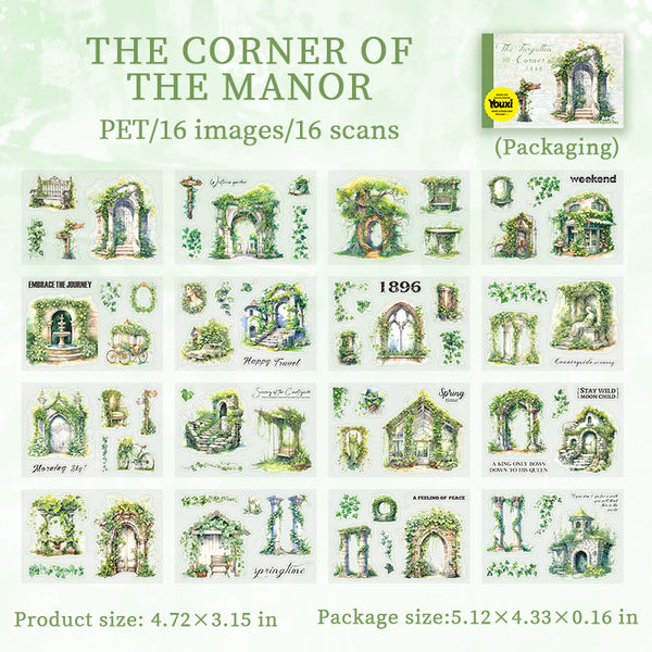Forgotten Corners Sticker Book – Doodle Diarys