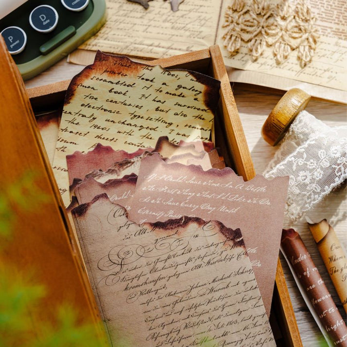 Burning Page Series Scrapbook Papers – Doodle Diarys