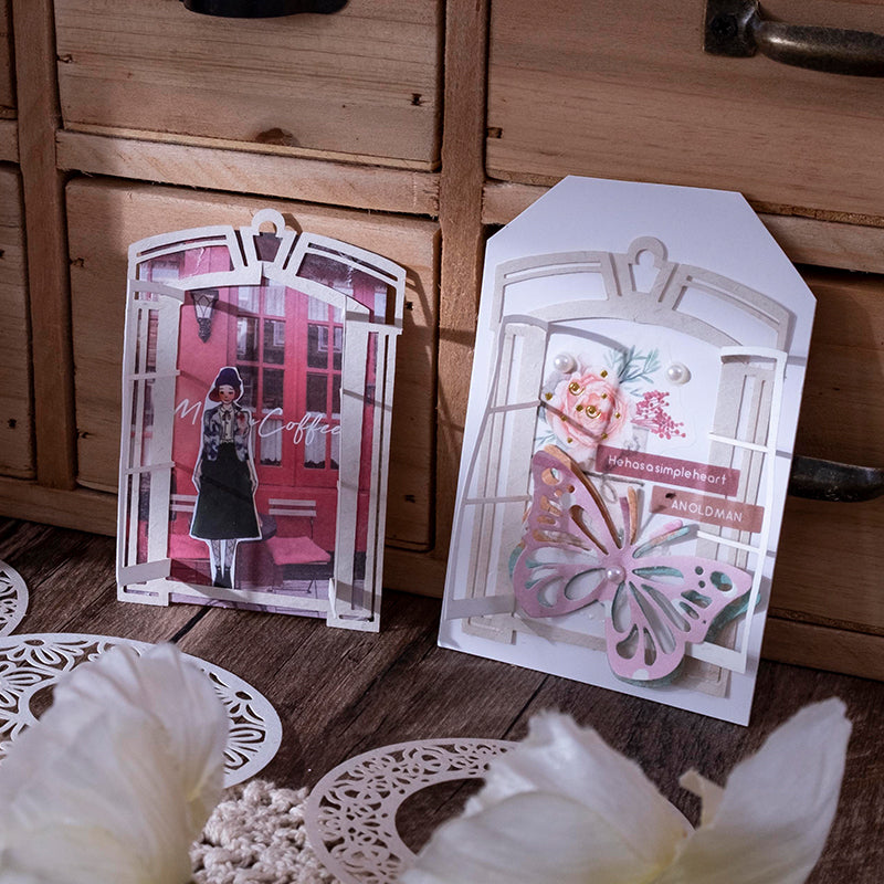 GOOD DAY Embossed Postman Die Cut Decorative Papers – Doodle Diarys