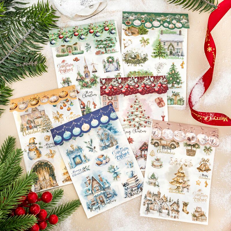 Christmas Party Rub-on Sticker – Doodle Diarys