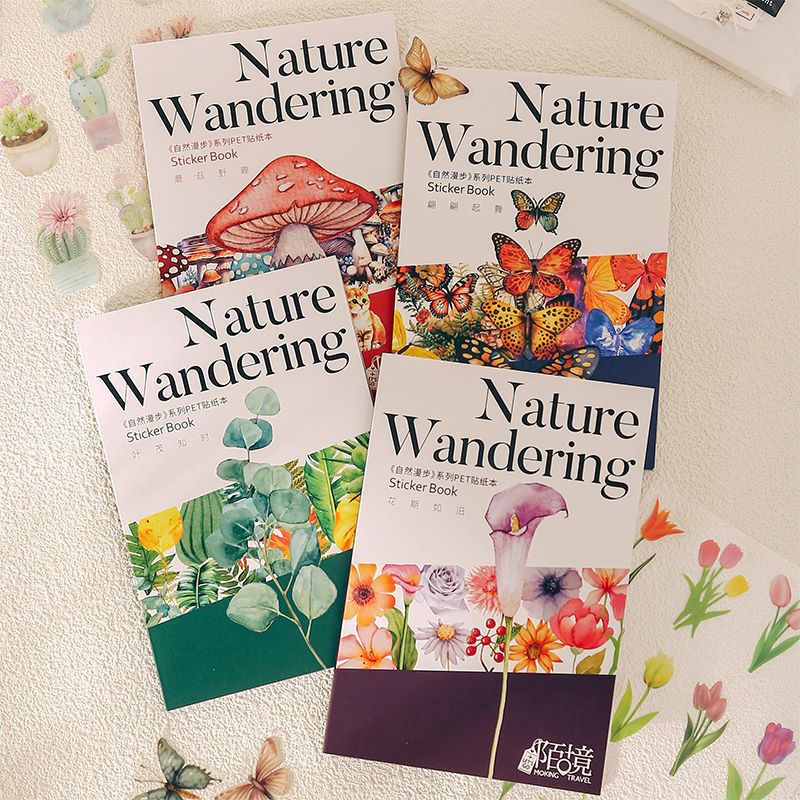 Nature Wandering Sticker Book – Doodle Diarys