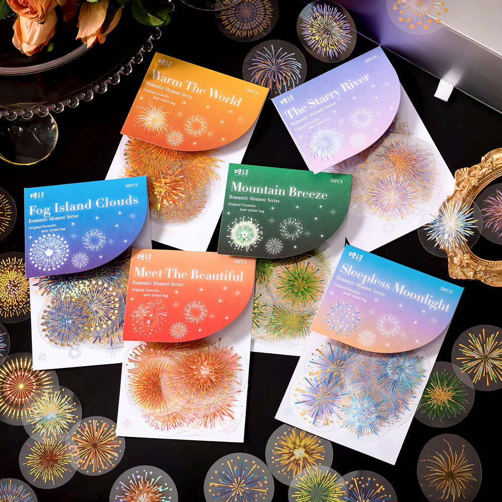 Fireworks Stickers – Doodle Diarys