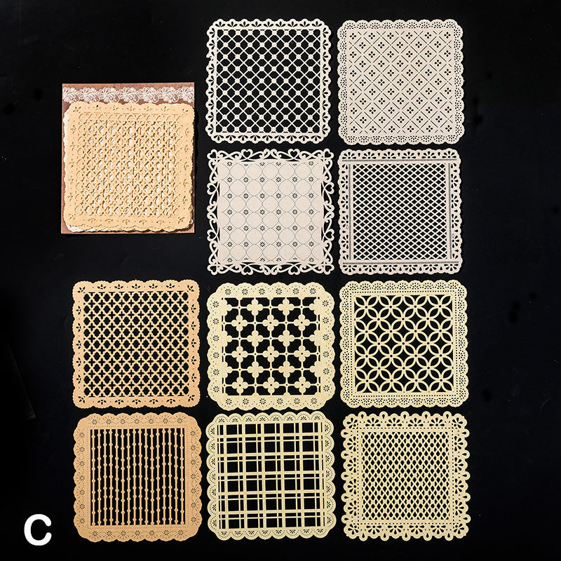 Shining Light Die-cut Lace Paper – Doodle Diarys