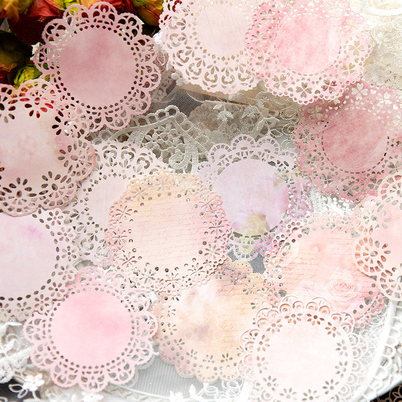 Dream Lace Hollow Material Paper – Doodle Diarys